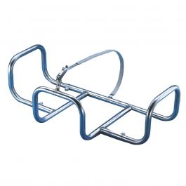 Support inox pour radeau de survie