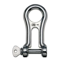 Stainless steel mooring shackle AD