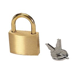 Brass padlock standard AD
