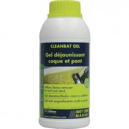 'CLEANBAT GEL' Gelcoat yellow stains and rust remover Matt chem