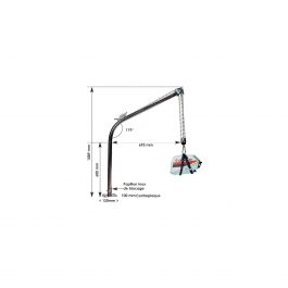 Fixed cargo boom - MPI - Cargo booms